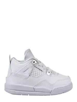 JORDAN 4 Retro Pure Money Sneakers - White/metallic Silver/pure Platinum