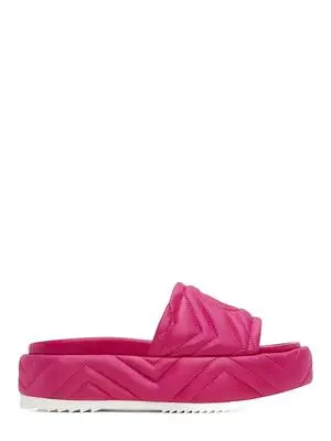 Gucci Quilted Platform Sandals - Lovely Pink