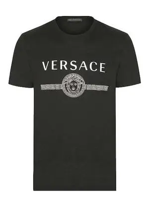 Versace Medusa Logo T-shirt - Black