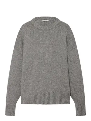 THE ROW Ophelia Wool-cashmere Sweater - Grey