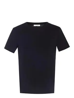 THE ROW Wesler Cotton T-shirt - Black