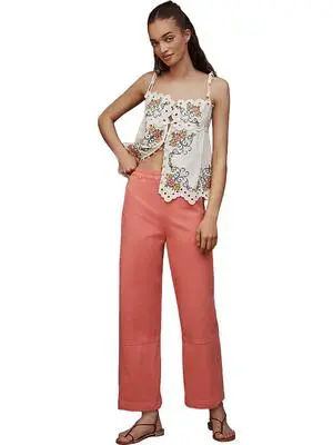 PILCRO The Izzie Relaxed Barrel Pants Pink