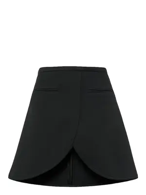 COURREGES Courrèges Twill Miniskirt - Black