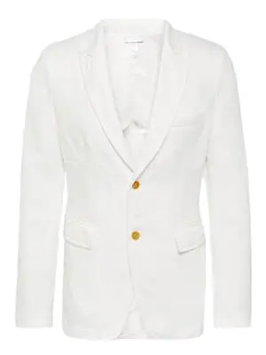 Comme Des Garçons Twill Blazer - White