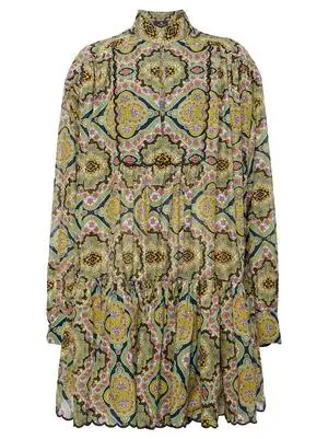 Etro Printed Cotton Shirt Dress - Multicoloured