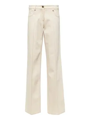 AYA MUSE Tuxis Wide-leg Pants - White