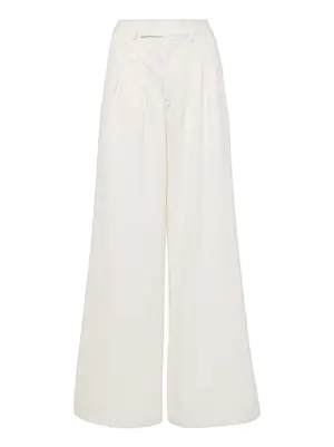 THE FRANKIE SHOP Nolan Wide-leg Jeans - White
