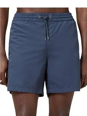 ALLSAINTS Warden Regular Fit Swim Trunks - Celeste Blue