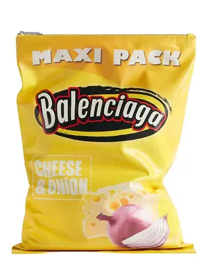 Balenciaga Balenciaga Chips Bag Yellow