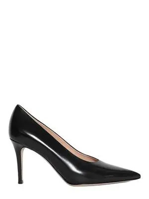 GIANVITO ROSSI Robbie Kitten Heel Pumps - Black