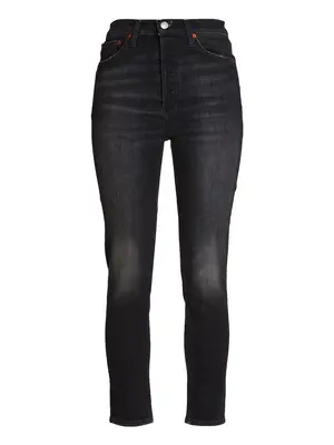 RE/DONE RE/DONE 90s High-Rise Slim-Leg Jeans
