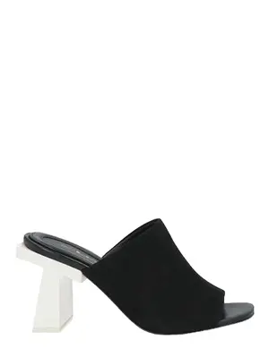 Tory Burch Leather Sandals - Black