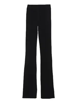 BARROW Flared Slim-leg Pants - Black