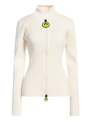 BARROW Ribbed-knit Turtleneck Top - Off White