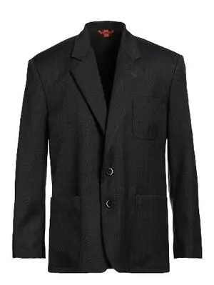 Barena Venezia Blazer Charcoal Size Virgin Wool - Grey