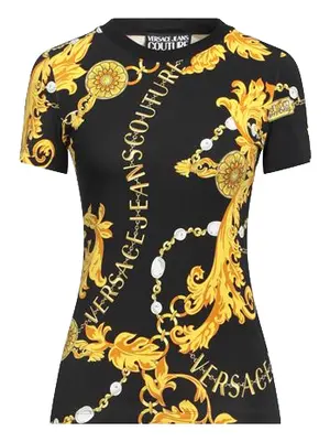 Versace Logo-print T-shirt - Black