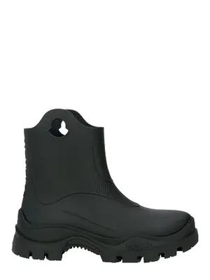 Moncler Ankle Boots Size Rubber - Black