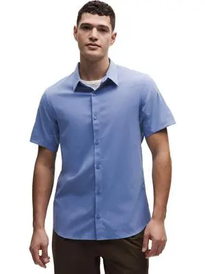 Lululemon Airing Easy Short-sleeve Shirt - Prep Blue