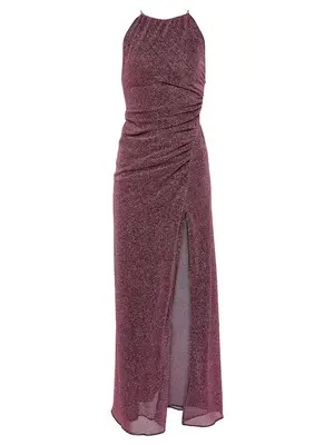 Oseree Lumière Maxi Dress - Purple
