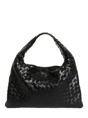 BOTTEGA VENETA Bottega Veneta Small Hop Intrecciato Leather Hobo Bag