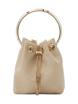 JIMMY CHOO Bon Bon Small Bucket Bag