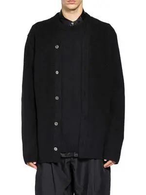 Comme Des Garçons Comme Des Garçons Homme Plus Wool Sweater Black