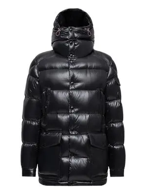 Moncler Chiablese Hooded Down Jacket - Black
