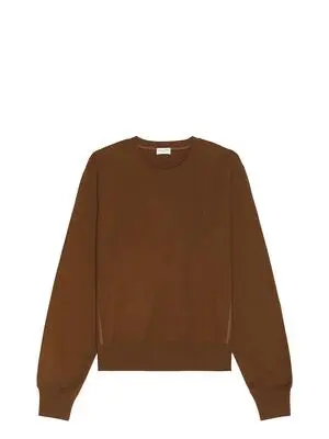 Saint Laurent Version Sweat Hoodie - Ocre