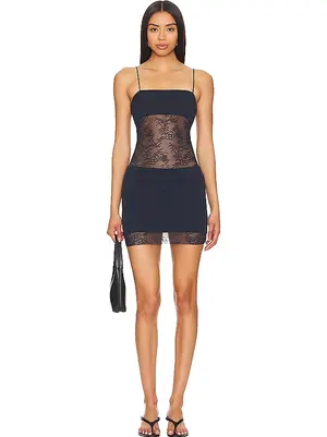 Superdown Catalaya Mini Dress - Navy