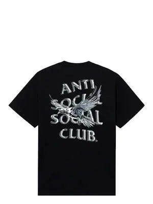 ANTI SOCIAL SOCIAL CLUB Frantically Melting Tee Shirt - Black