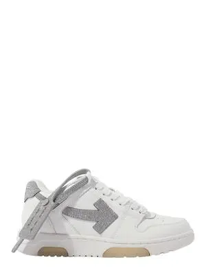 Off-White Ooo Low Top Sneakers - White/silver