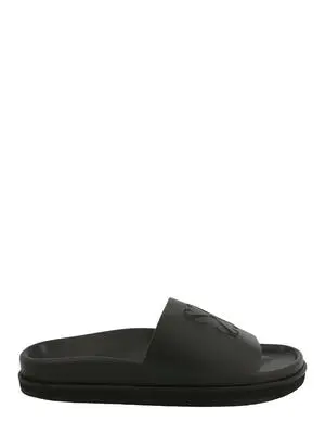 Off-White Pool Time Slider - Black
