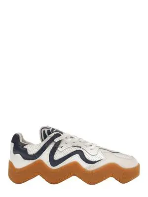 MSCHF V2.wav Sneakers - White/cream/navy Blue
