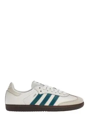 Adidas Samba Og Low Top Sneakers - Cloud White Legacy Teal Wonder White