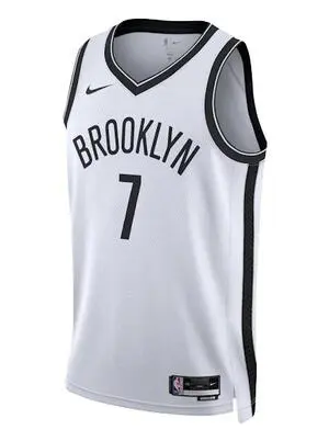 Nike Nba Brooklyn Nets Kevin Durant 2023/24 Association Edition Jersey - Cloud White/core Black