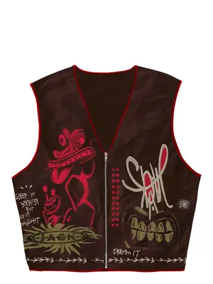 TRAVIS SCOTT Sleep In Reverse Vest - Brown