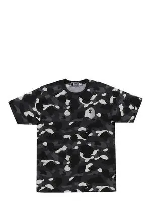 A BATHING APE City Camo Large Ape Head Tee Shirt - Black