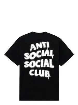 ANTI SOCIAL SOCIAL CLUB Burn It Down Tee Shirt - Black