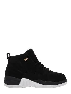 JORDAN 12 Retro Reverse Sneakers Black/white/taxi