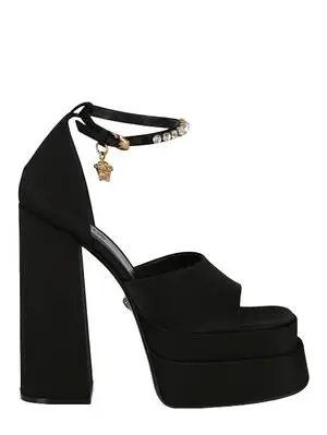 Versace Aevitas 160mm Pointy Platform Sandals - Black