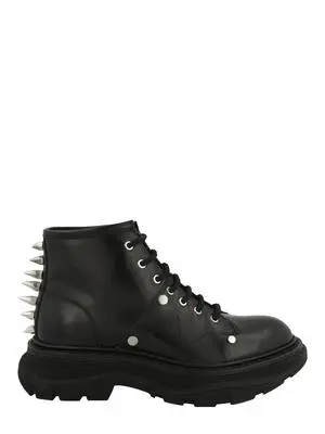 ALEXANDER MCQUEEN Tread Slick Lace Up Boots