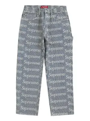 Supreme Denim Painter Pant - Stripe