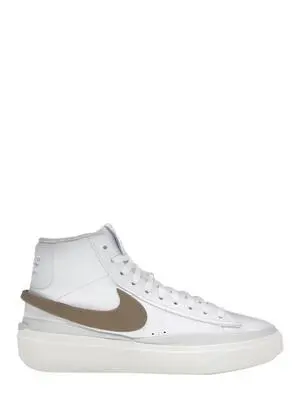 Nike Blazer Mid High-top Sneakers - White/summit White/phantom