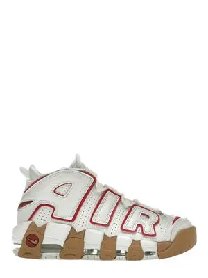 Nike Air More Uptempo Gym Red Gum Sneakers - Phantom/gum Light Brown/clear
