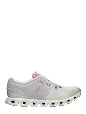 On Running Cloud 5 Push Sneakers - Ivory/blossom