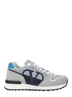 Valentino Garavani Light Leather Sneakers - Grey