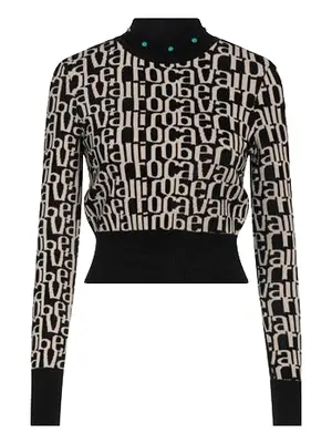 Roberto Cavalli Knitted Sweater - Black