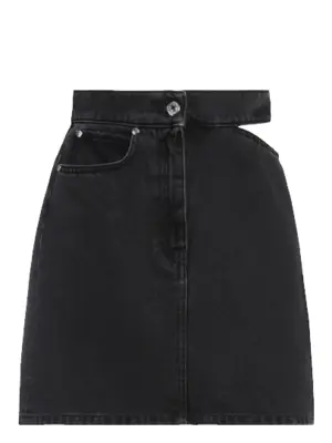MSGM MSGM Denim Flared Skirt