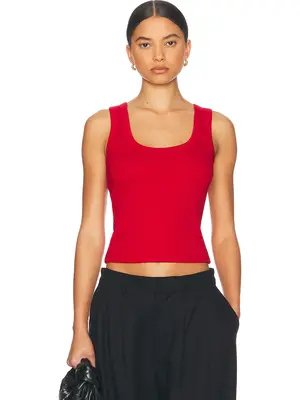 FLORE FLORE Hillie Tank Top Red