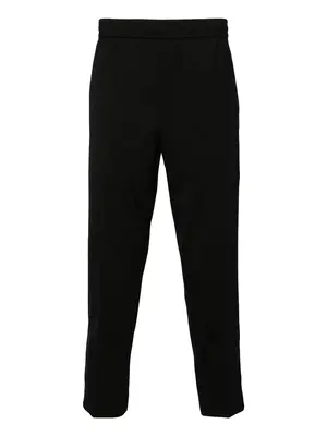 Neil Barrett Drawstring-waist Tapered Trousers - Black